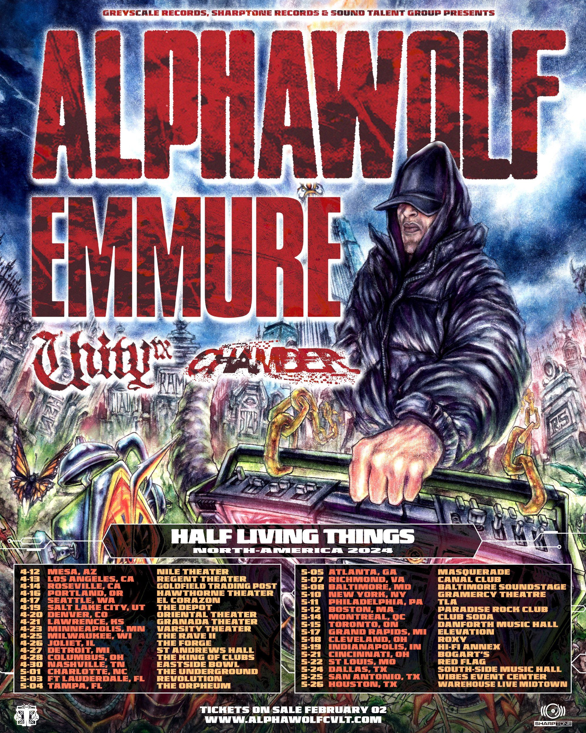 Alpha Wolf announce North American headline tour with Emmure, UnityTX ...
