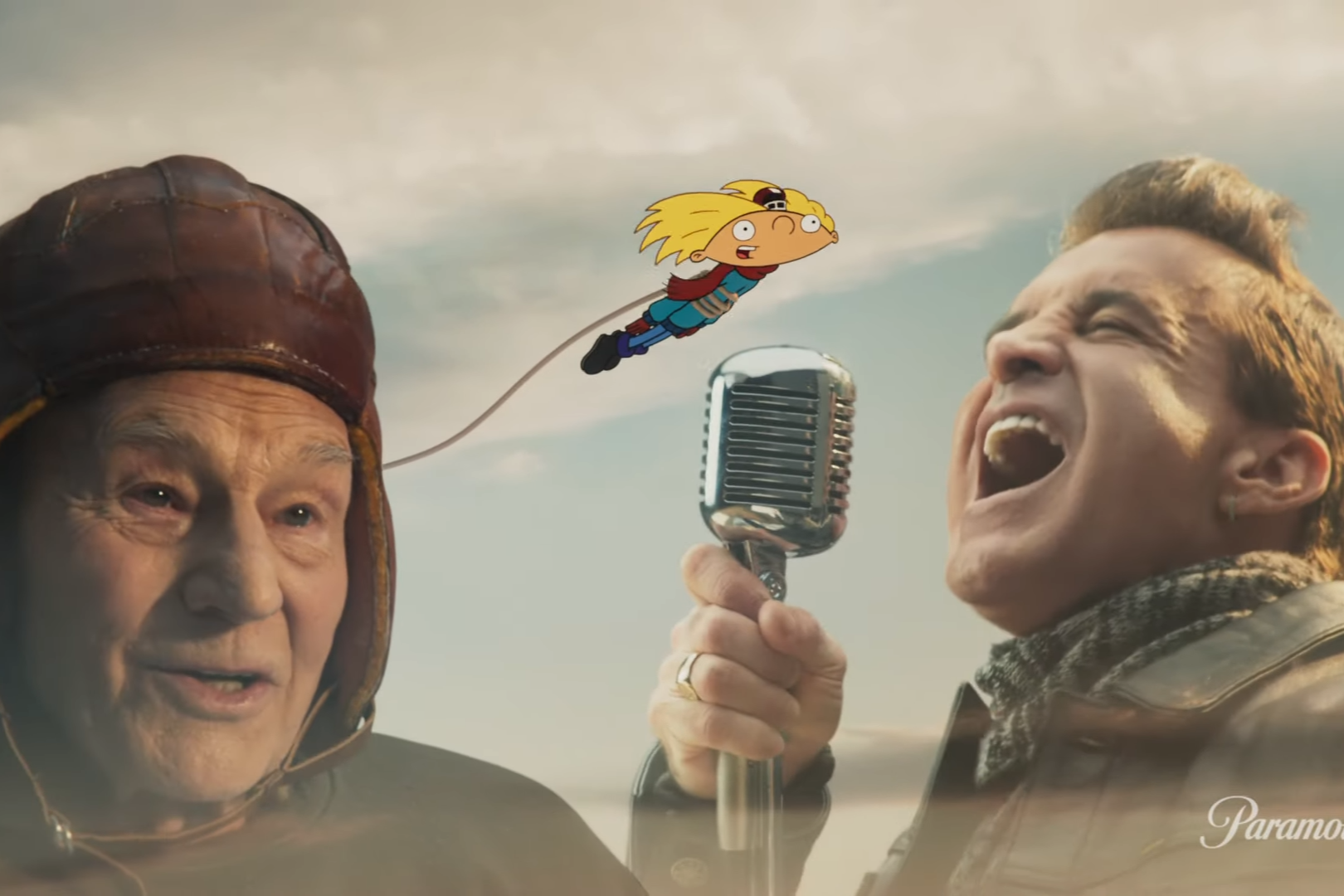 Creed Featured in Super Bowl Ad With Patrick Stewart