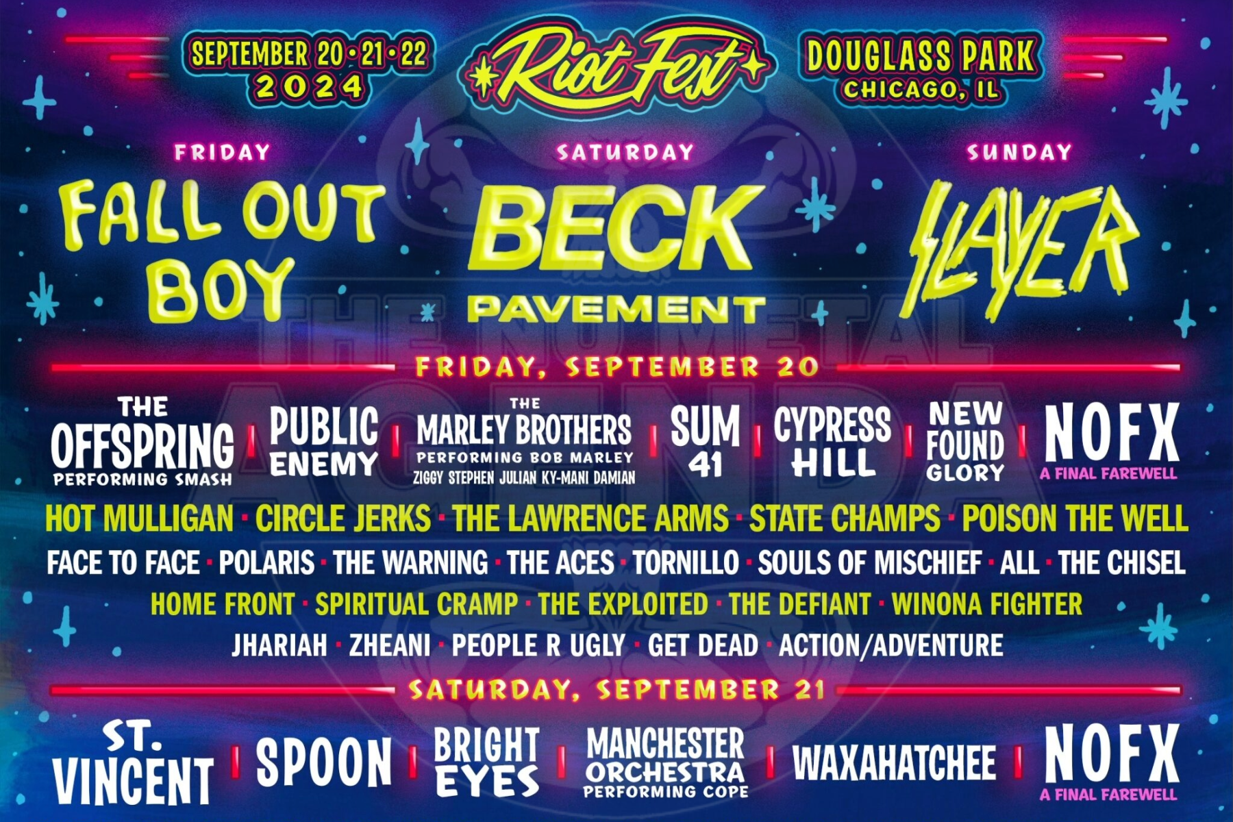 Riot Fest Returns to Douglass Park in Chicago After Community Negotiations