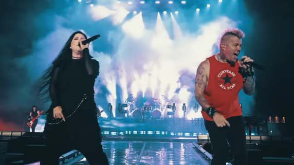 WATCH: Full Louder Than Life Performance of "Bring Me To Life" by Evanescence and Paul McCoy
