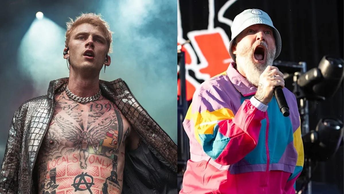 MGK Debuts Limp Bizkit Collab "All Around The World" Live* In Perth