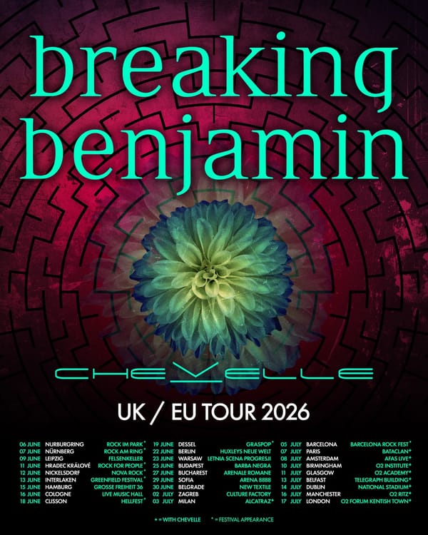 Breaking Benjamin Announce North American Tour With Chevelle, STARSET ...